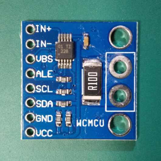 電流・電圧測定IC INA226 搭載ボードを使ってみるテスツ | * いしのなかにいる * ：工兵のラボ